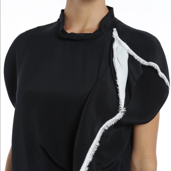 3.1 Phillip Lim | Dresses | 3 Phillip Lim Distorted Ruffle Draped Silk ...